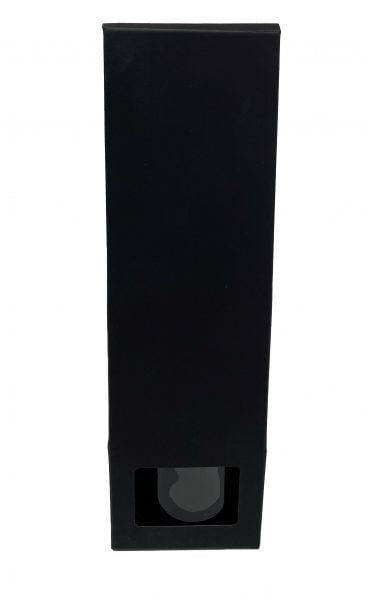 100ml Tapered Reed Diffuser box Black with window and crash lock base ...